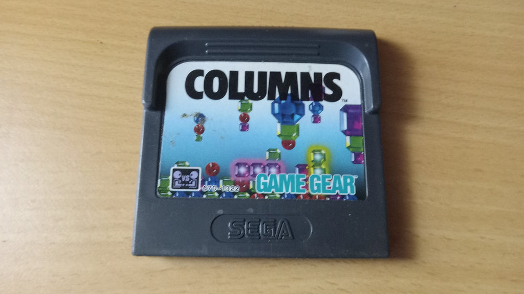 Columns Used Sega Game Gear Video Game – Jamestown Gift Shop
